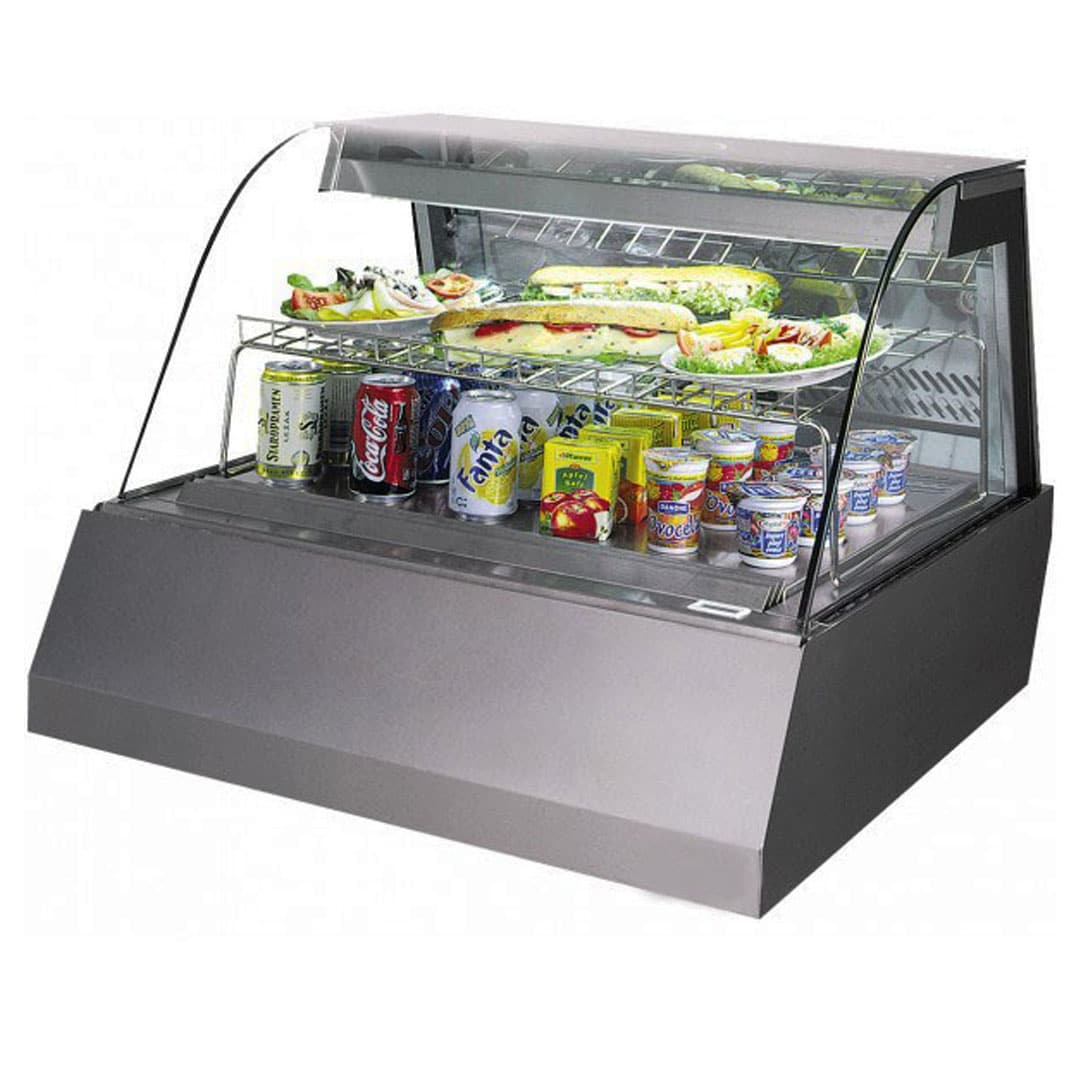 Vitrine de présentation en inox modèle MAP COLD 750 - Matériels Cuisine
