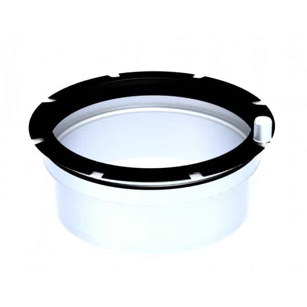Rehausse inox pour siphon corps diamètre 218 - Matériels Cuisine