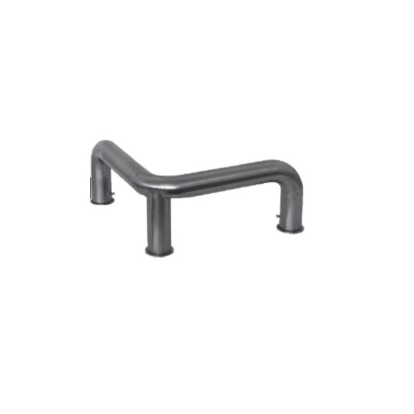 Protection d'angle tubulaire, inox AISI 304 - Matériels Cuisine