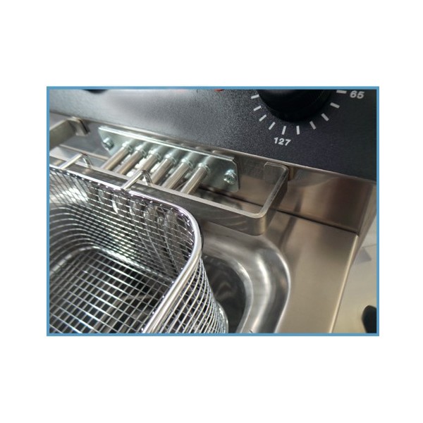 Friteuse électrique à poser 2 bacs 2 x 12 L – Matériels Cuisine