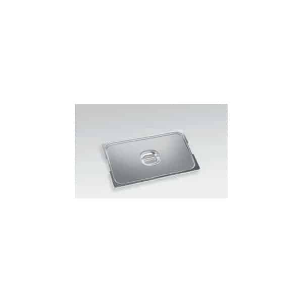 Couvercle inox GN 1/3 avec encoches pour anses fixes ou rentrantes ...