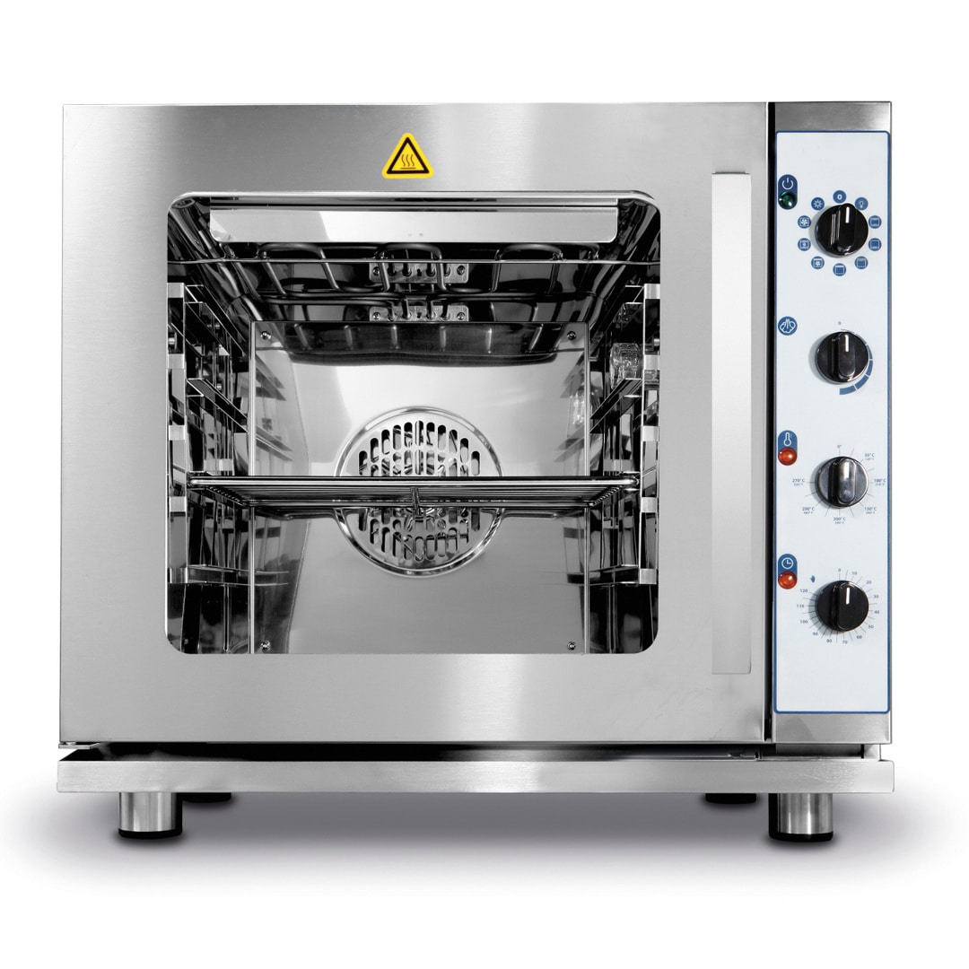 Four à air pulsé avec humidificateur, 4 niveaux 480 x 340 / GN2/3 ...