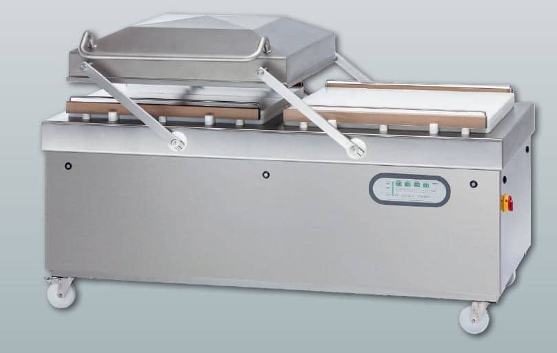 Machine a emballer sous vide industrielle en inox BUSCH 300 m3/h modèle ...